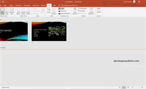 How To Organize Powerpoint Slides Into Sections Powerpoint Tutorials