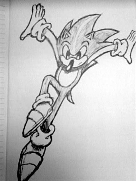 Sonic Posing By Thehypersonic55 On Deviantart