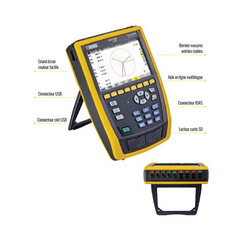 CA8345 Analyseur De Puissance Qualistar Classe A Chauvin Arnoux