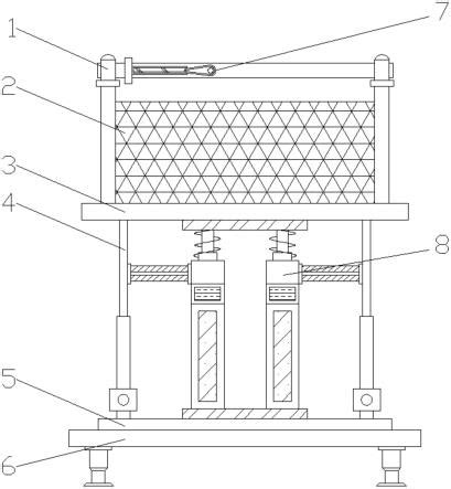 一种建筑幕墙施工防坠装置的制作方法
