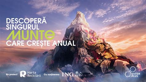 Harta Reciclării Lansează Campania „muntele De Haine” Care Combate
