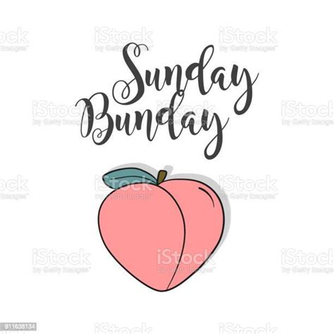 일요일 Bunday 벡터 인쇄입니다 멋진 현대 복숭아 일러스트 포스터입니다 인테리어 과일 베리 장식입니다 이국적인 여름 커버