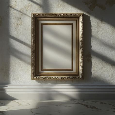 D Rendered Photos Of Single Photo Frame Premium Ai Generated Image
