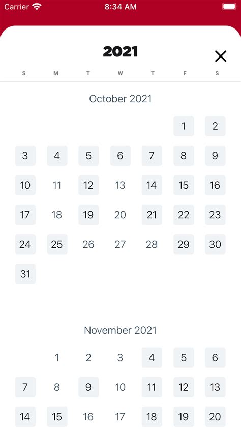 Calendarlist Calendar Styling Now Disabled Due To Rn And React Native