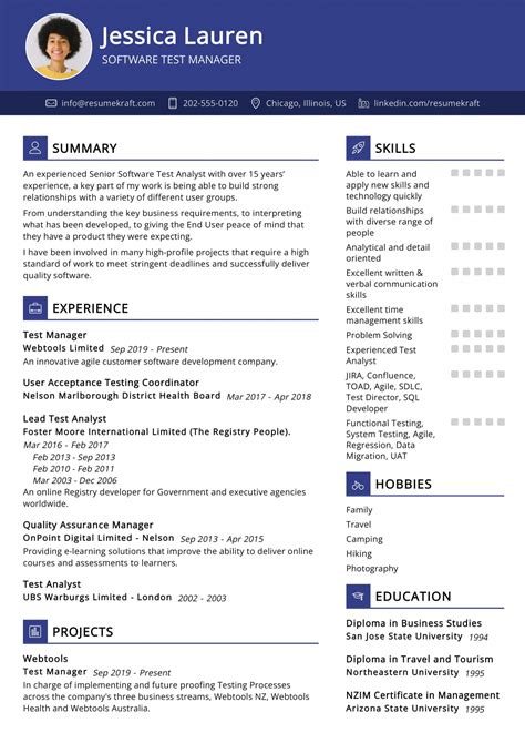 Top 20 Software Test Manager Resume Skills In 2026 Resumekraft