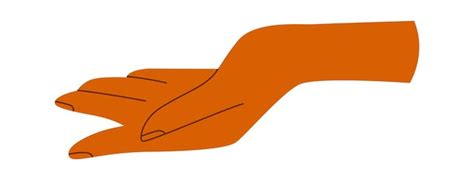 Ilustración De Mano De Limosna Vector Premium