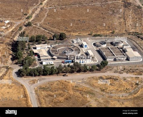 A Wastewater Treatment Plant Just North Of The Airport In The Central