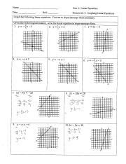 Lesson 1 Homework Slope Solutions Pdf Name Unit 4 Linear Equations