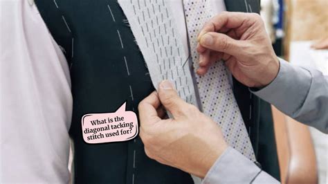 How Do You Do A Diagonal Tacking Stitch Easy Tricks