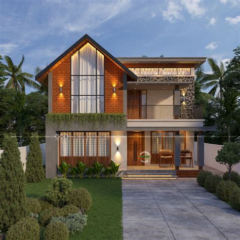 3 Bedroom Mixed Roof Kerala House Design