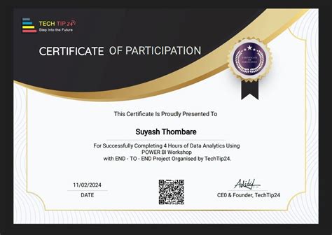 Certificate Professionaldevelopment Learninganddevelopment Suyash