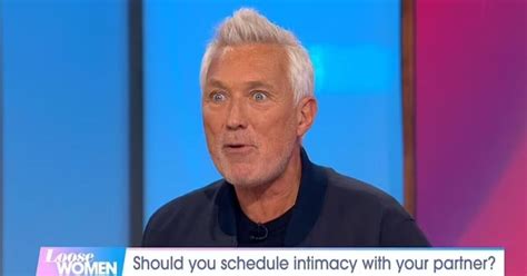 Martin Kemp Shocks Loose Women With Blunt Sex Confession Tv And Radio