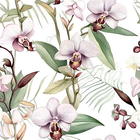 Orchid Pattern Download