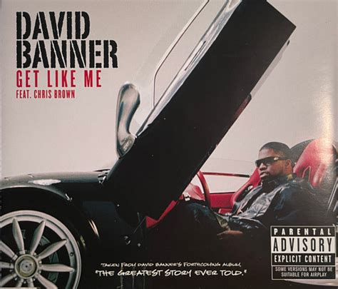 David Banner Feat Chris Brown Get Like Me 2008 Cd Discogs