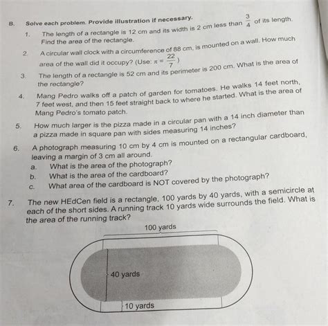 B Solve Each Problem Provide Illustration If Necessaryibrainliest Ko