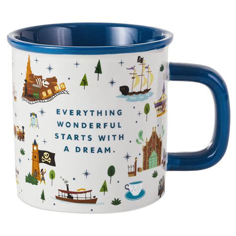 Walt Disney World 50th Anniversary Park Attractions Mug 17 Oz Mugs