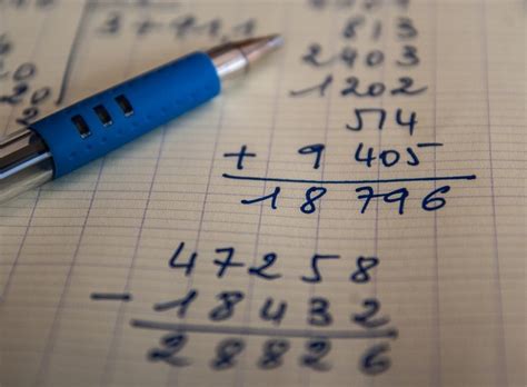 Subtraction Notation Introducing Numbers