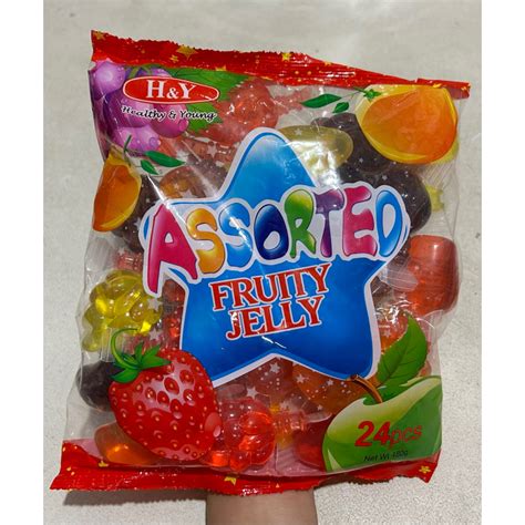 Jellyace Assorted Fruit Flavor Jelly 180g Shopee Philippines