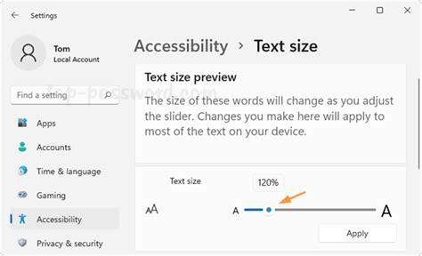 How To Make Text Larger In Windows Without Changing Dpi Password