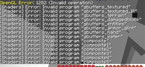 Why Won T My Shaders Appear On The Shaders List Java Edition Support Support Minecraft