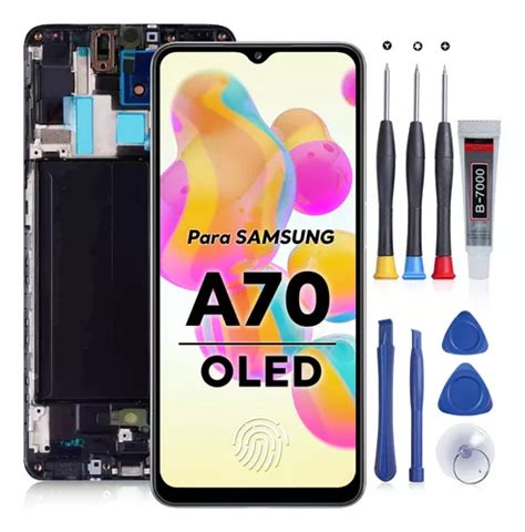 Oled Pantalla Para Samsung Galaxy A70 4g A705 Con Marco Envío Gratis