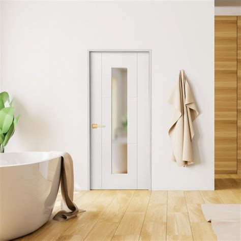 Internal White Primed Trent 1l Obscure Glass Doors Gw Leaders