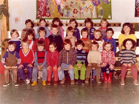 Photo de classe Petite moyenne ou grande section de la période