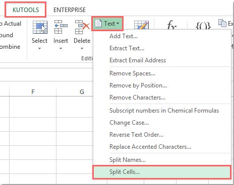 How To Reverse The Concatenate Function In Excel