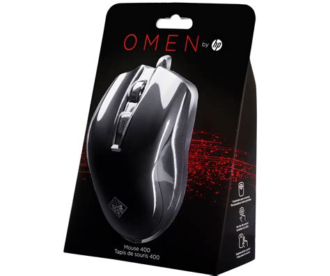 Мышь HP Omen 400 (3ML38AA) купить | ELMIR - цена, отзывы, характеристики