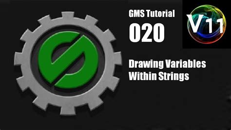 Gamemaker Studio Tutorial 020 Drawing Variables Within Strings Youtube