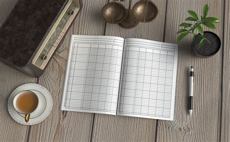 5 Column Ledger Book Accounting Ledger Book Income And Expense Log
