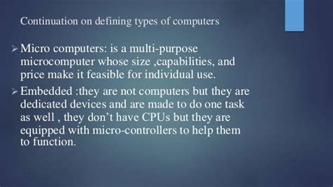 Types Computers Ppt