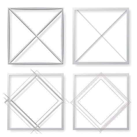 premium photo watercolor of crisscross lines intersecting border with