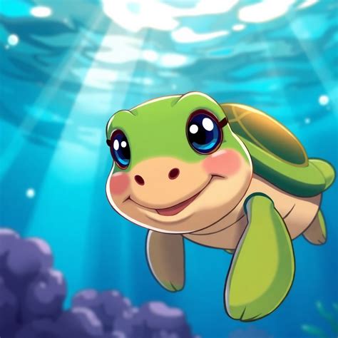 Pig Nosed Turtle Image Free Ai Generator Makepix