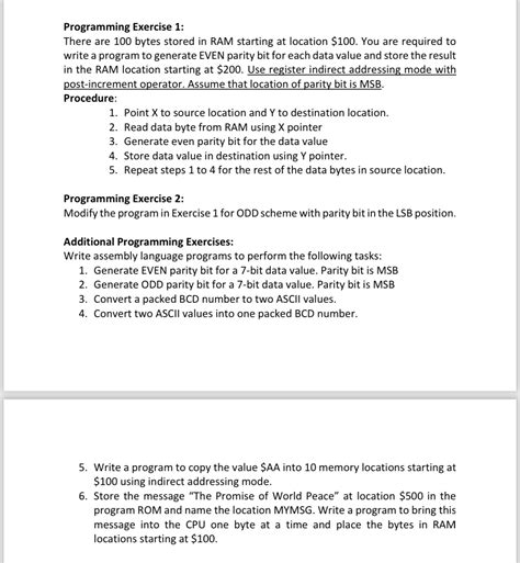 Solved Programming Exercise 1 There Are 100 ﻿bytes Stored In