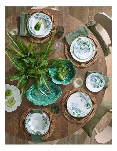 Heritage Hydrangea 12pc Dinner Set In Multicolour Myer