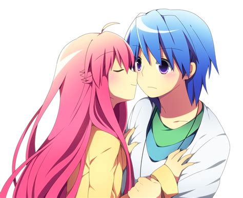 Yui And Hinata Hideki Angel Beats Drawn By Soranagi Danbooru