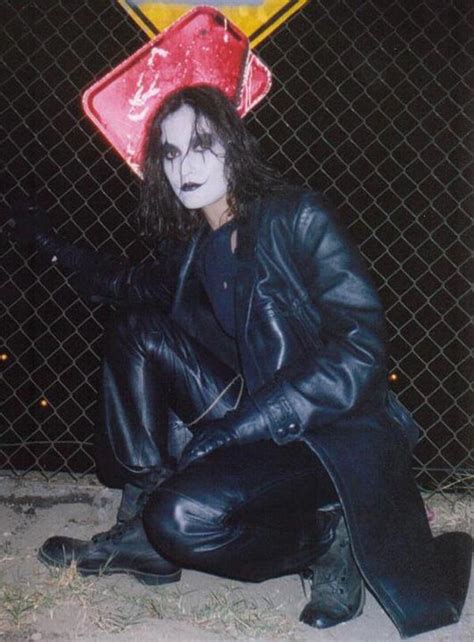 Me As Eric Draven The Crow Halloween 2000 Chopped My Hair Short Just