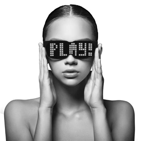 Chemion Unique Bluetooth Led Glasses That Display Messages Animation And Drawings Legit Ts