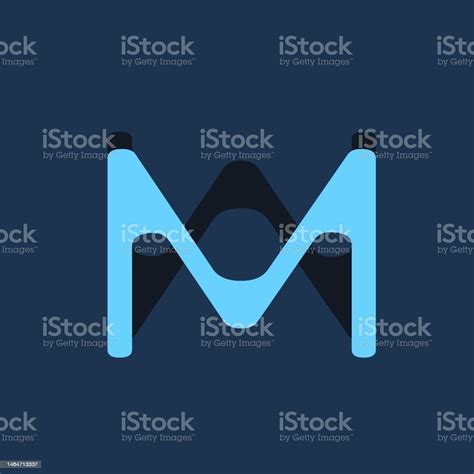 Mw 모노그램 대문자 M 및 문자 W 로고 블루 컬러 회사 글꼴 서명 아이콘입니다 기술 기하학이 얽힌 선 모노그램에 대한 스톡