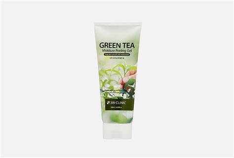 3W CLINIC Гель Green Tea Moisture Peeling Gel 180 мл — купить, цена в ...