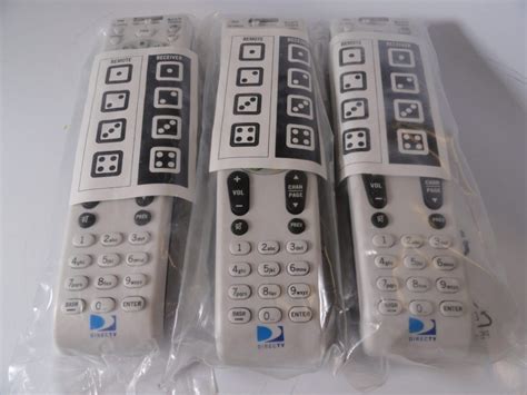 DirecTV RC65 Universal Remote Controls QTY 3 Free US Shipping Max Marine Electronics