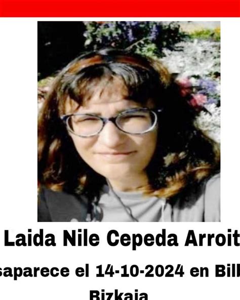 Buscan a una joven de años desaparecida en Bilbao el de octubre