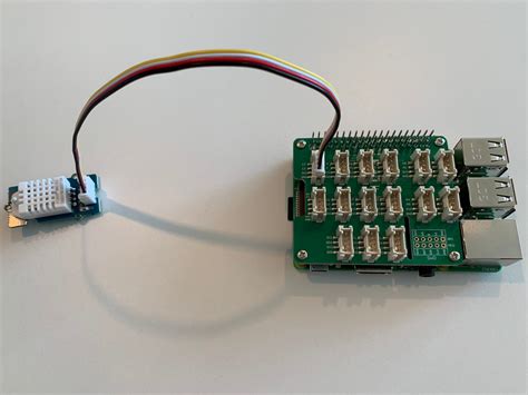 How To Use A Grove Temperature And Humidity Sensor Pro With A Raspberry
