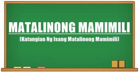 Matalinong Mamimili Katangian Ng Isang Matalinong Mamimili