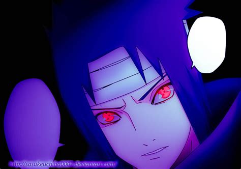 Sasuke Stare~ V2 By Kira015 On Deviantart