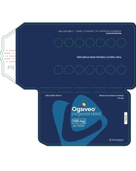 Ogsiveo Package Insert Prescribing Information