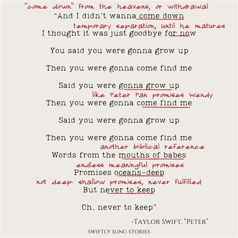 Never Forever Peter Lyrics Meaning Explained Line By Line Swiftly