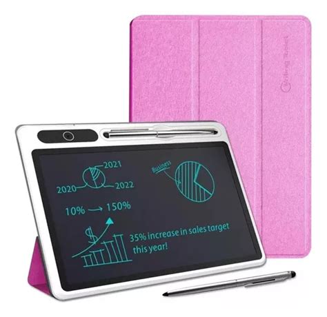 Nova Tablet De Escrita Lcd De 10 Polegadas Com Capa Parcelamento Sem Juros