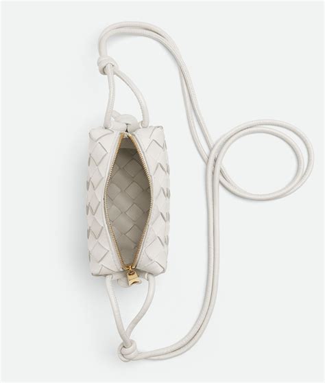 Bottega Veneta® Candy Loop In White Shop Online Now